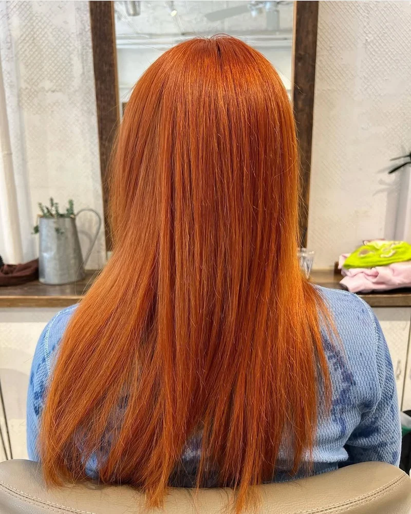 Aperol Spritz hair | Salon 87 Brooklyn | Brooklyn, New York