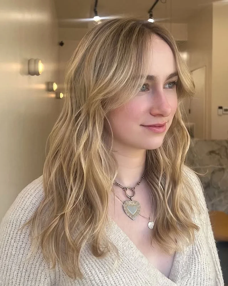 Shaggy Layers with Curtain Bangs | Little Lion Salon | Brooklyn, New York